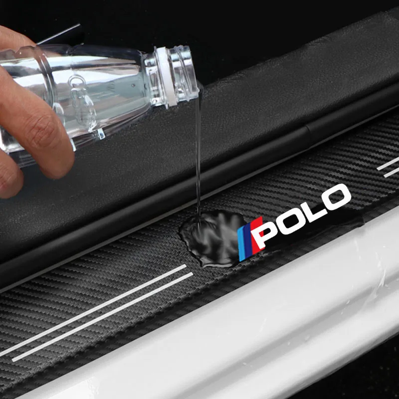 Car Door Sill Protector Rear Trunk Bumper Threshold Stickers for ...