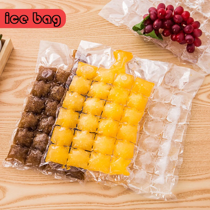 10-30-Pcs-Ice-Cube-Mold-Disposable-Ice-Bag-Quick-Freeze-Ice-Making-Mold ...