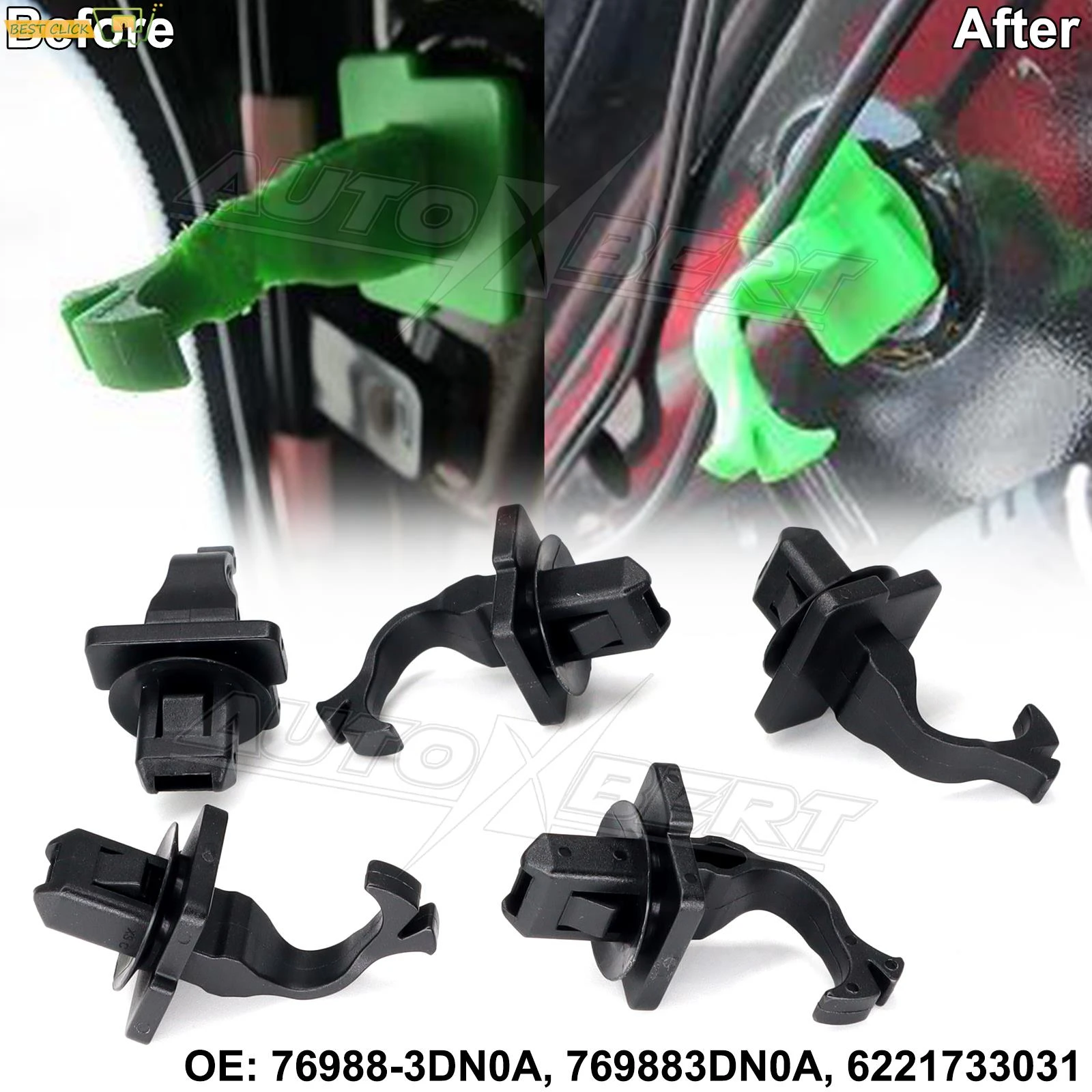 5x For Nissan X-trail Rogue T32 Pathfinder R52 370z Z34 Qashqai J11 ...