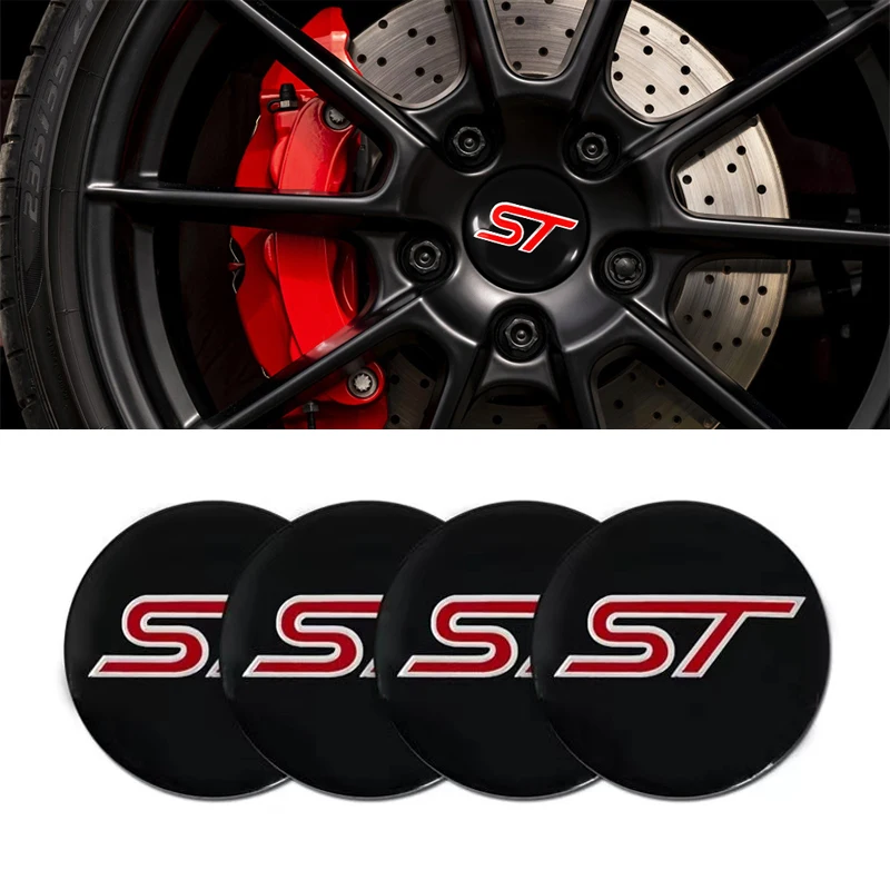 4pcs-56mm-Car-Wheel-Center-Stickers-Hub-Cap-Decal-for-FORD-ST-Line ...