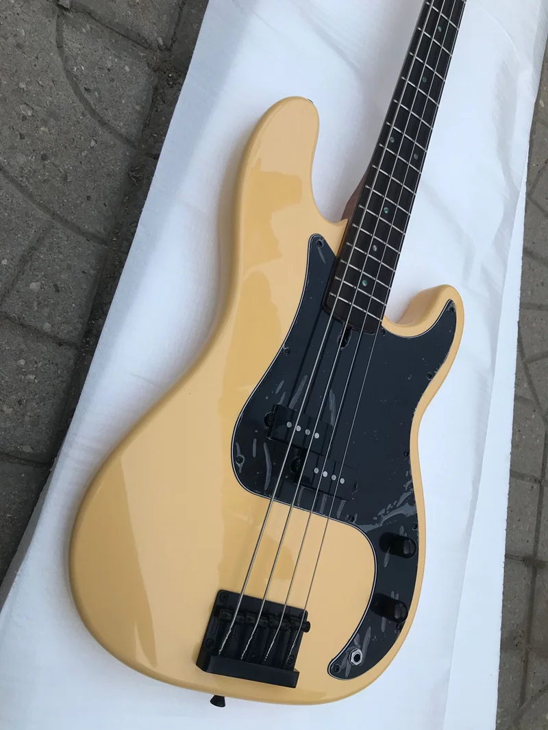 2022-hot-sale-high-quality-4-string-P-bass-Flame-maple-neck-Abalone ...