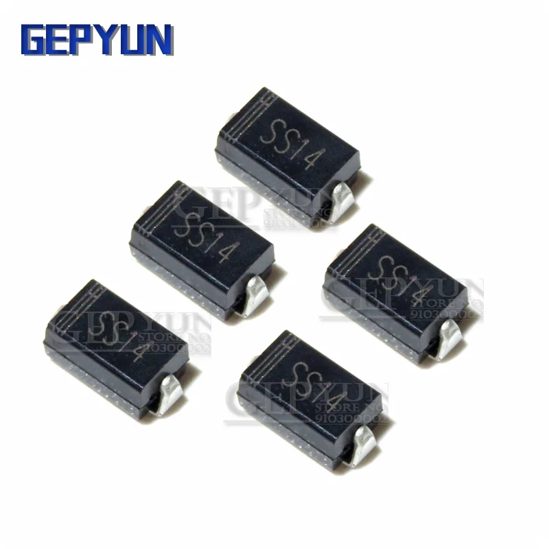 100PCS-1N5819-SS14-1N5822-SS34-SR160-SS16-1N5817-SS12-SMA-Rectifier ...