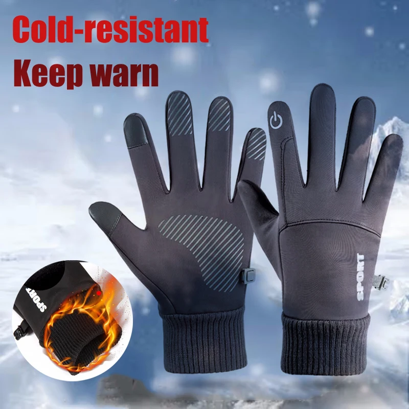 Unisex-Touchscreen-Winter-Thermal-Warm-Full-Finger-Gloves-Outdoor ...