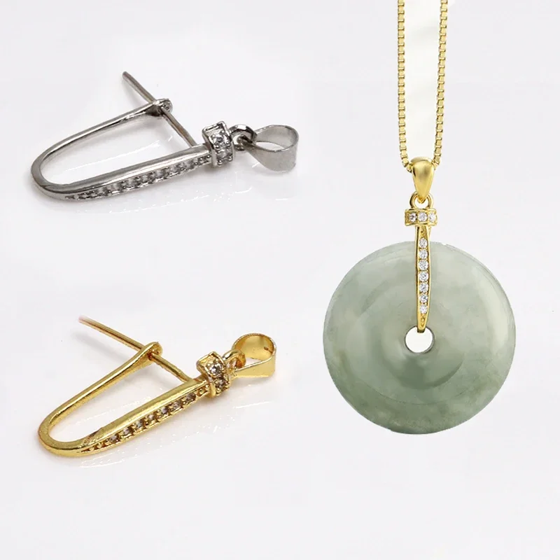 3Pcs-Big-Pinch-Bail-Brass-18K-Gold-Plated-Pinch-Bails-w-Ball-Pin-for ...