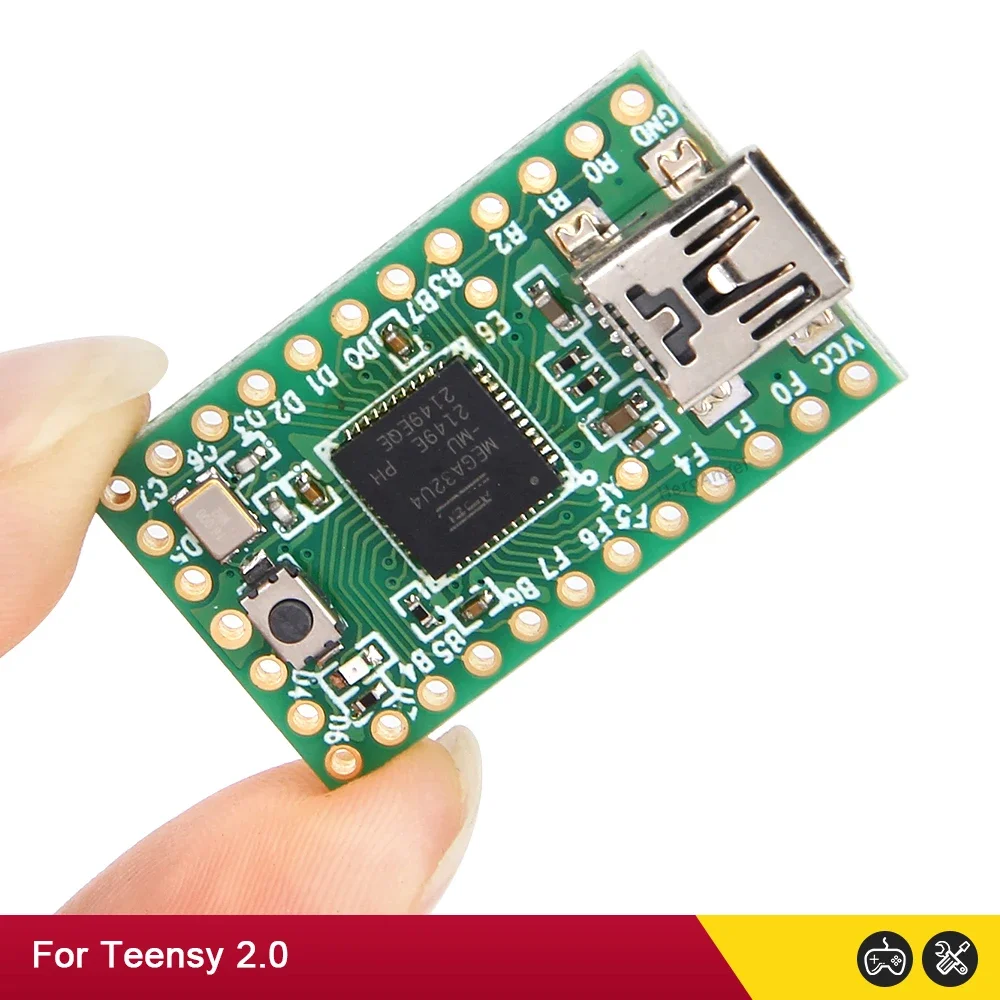 Teensy 2.0 AT90USB1286: Hochleistungsfähiges USB-Tastatur und Maus ...