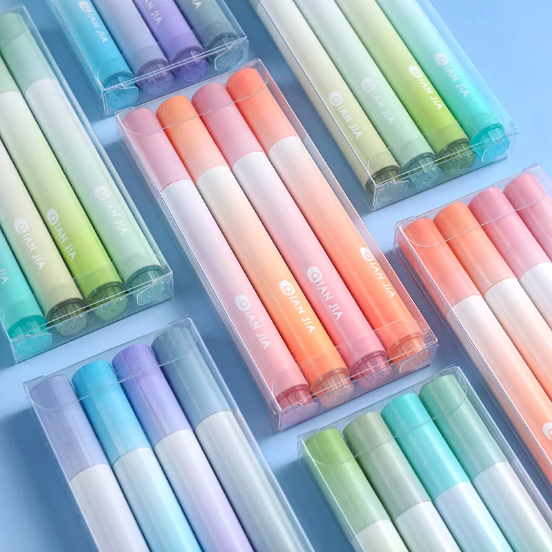 4pcs-Soft-Candy-Color-Highlighter-Marker-Pens-Set-for-Highlighting ...
