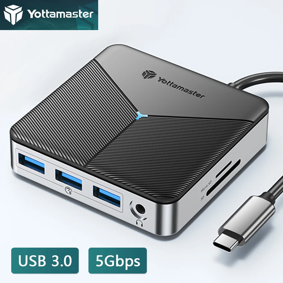 Yottamaster-USB-A-3-0-Docking-Station-Hub-Type-C-PD-100W-Fast-Charging ...