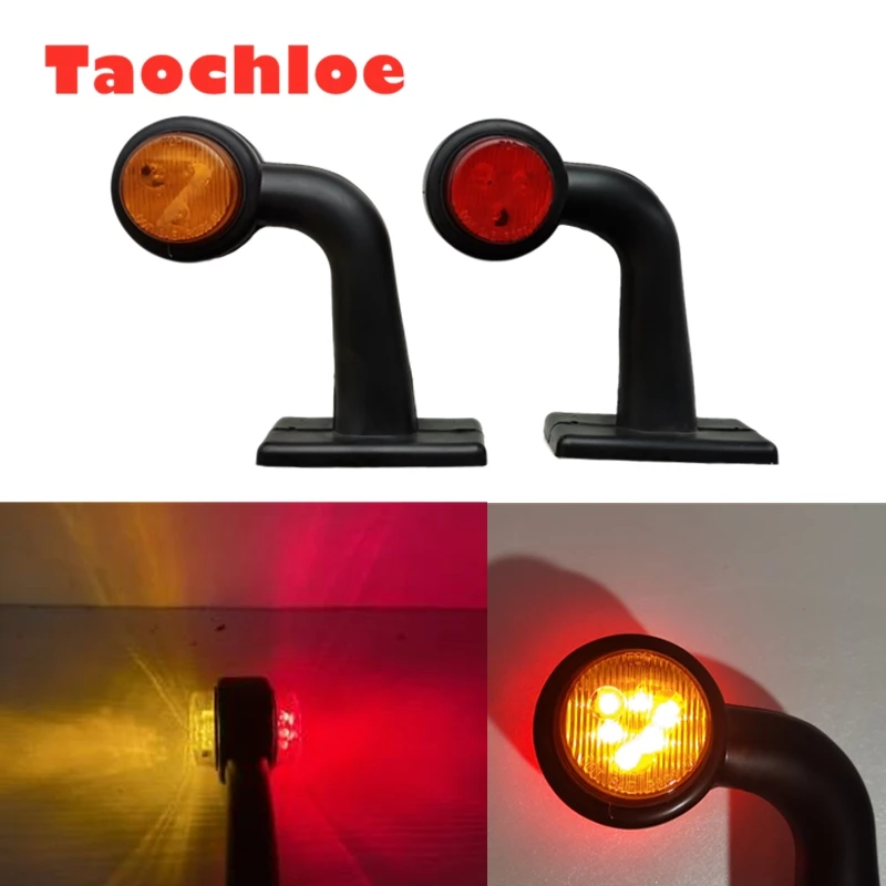 1pair 2'' 12V 24VLED rubber stalk light side Lights outline lamps ...