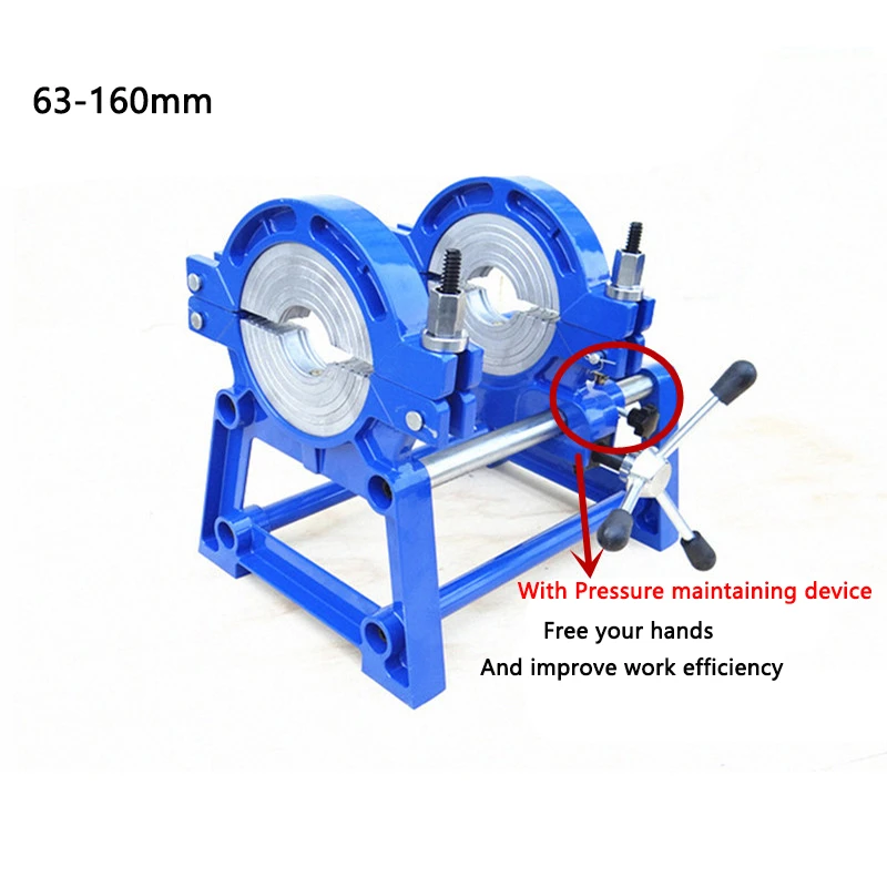 PE butt welding machine Frame 63 160mm Body of Hot melt welding machine ...