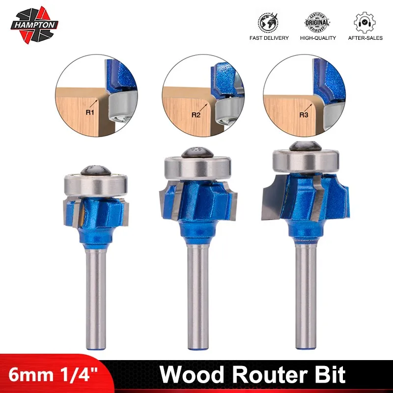 Milling-Cutter-6mm-1-4-Shank-Corner-Round-Over-Router-Bit-Round ...