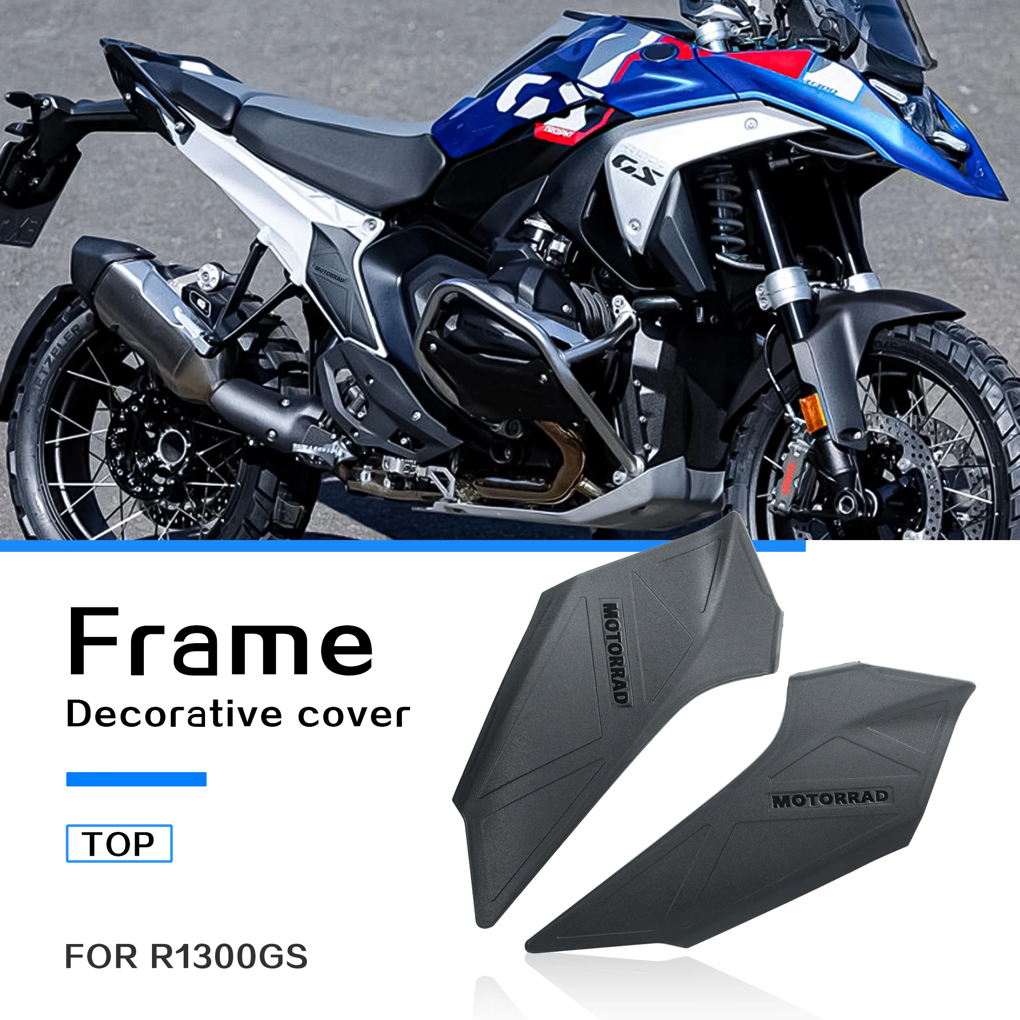 Motorcycle-Side-Frame-Panel-Guard-Protector-Left-Right-Fairings-Cover ...