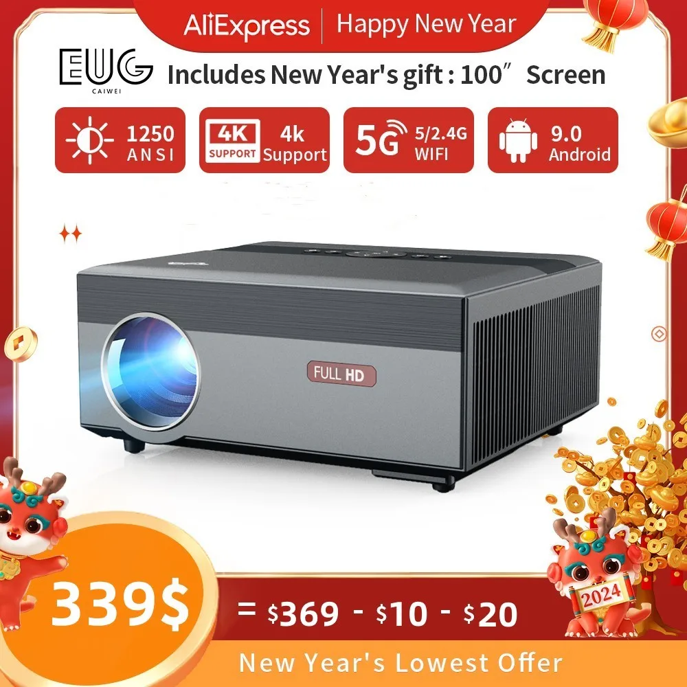 4K-15000Lumens-LED-Projector-for-Home-Theater-300inch-Android-5G-WIFI ...