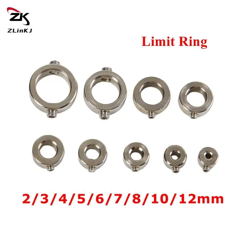 2-12mm Drill Limiter Depth Stop Collars Metal Drill Locator Woodworking ...
