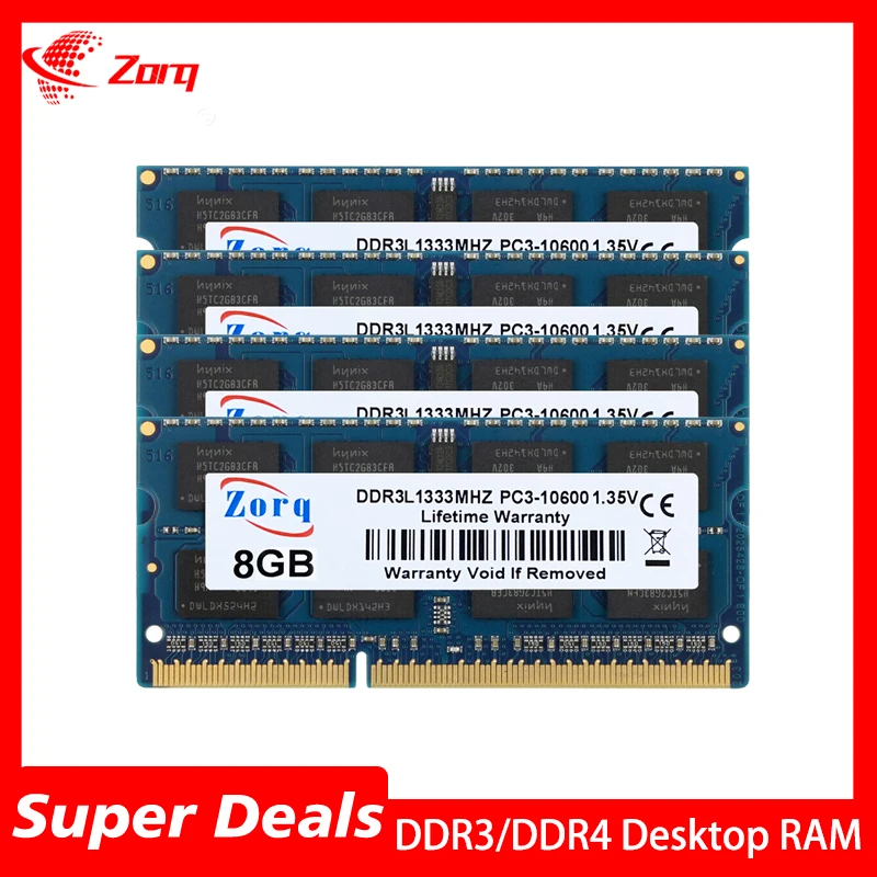 DDR3 DDR4 Ram 2Gb 4Gb 1066 1333Mhz 1600Mhz PC3 12800S PC4 Geheugen Sodimm 204PIN 8gb 16Gb DDR3L ...