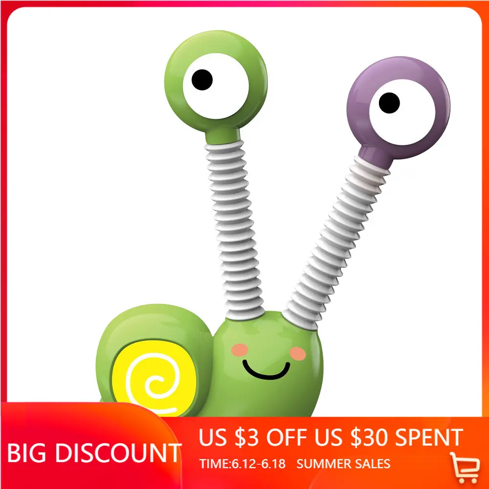 Snail Decompression Telescopic Pop Tubes | Fidget Toys Anxiety ...