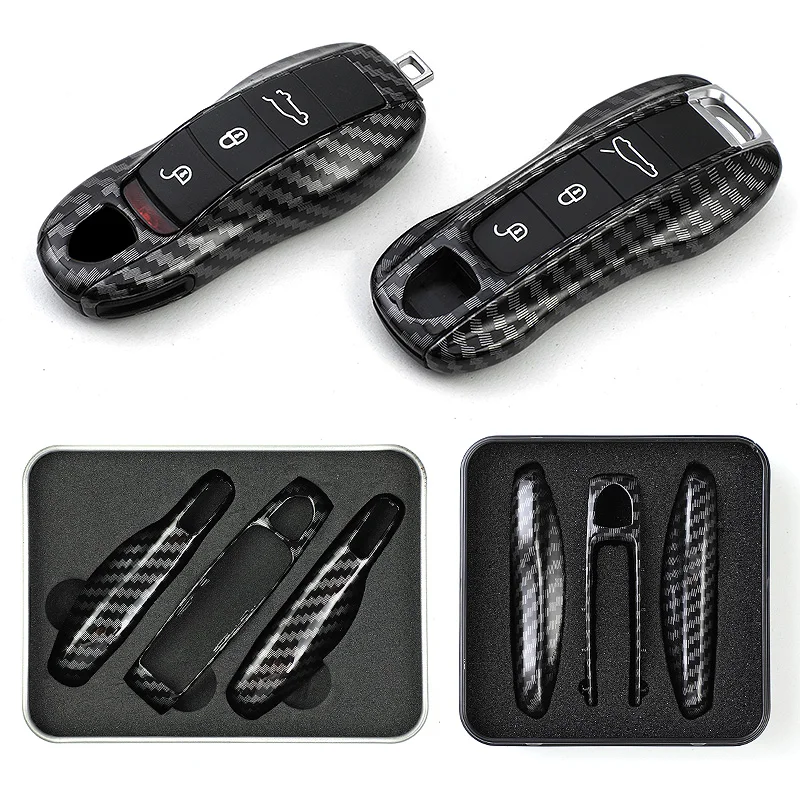 For Porsche Boxster Cayman Panamera Cayenne 911 Car Key Cover 918 997 ...