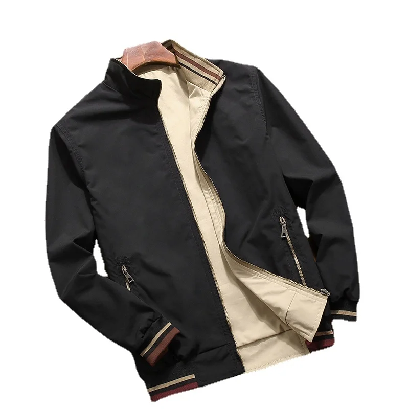 Men-s-Business-Jacket-Spring-Autumn-Men-Double-Sided-Wear-Stand-Collar ...