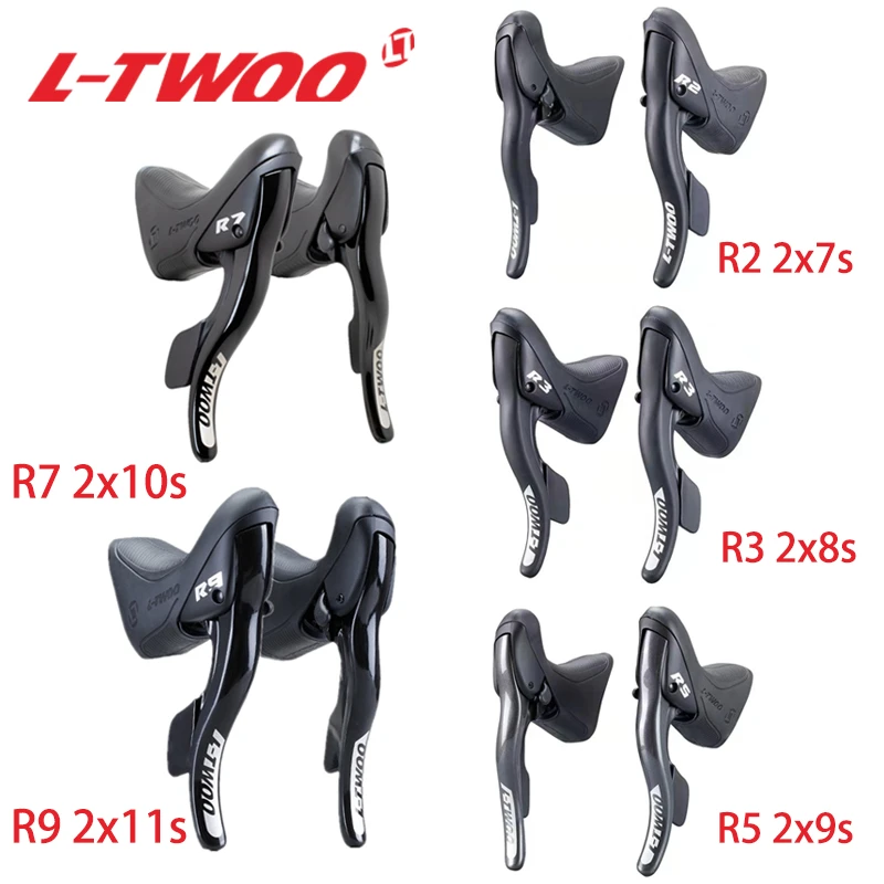 Ltwoo r9 2x1 1/r7 2x1 0/r5 2x1 0/r3 2x 8/r2 2x7 velocidade da bicicleta ...