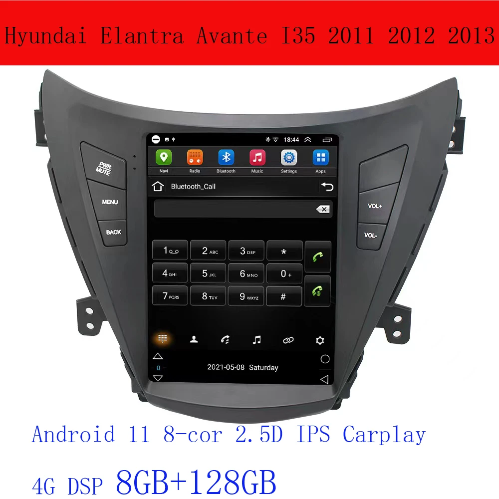 Radio con GPS para coche, reproductor Multimedia con Android, 2 Din ...