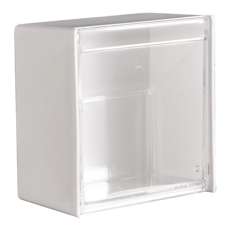 Plastic-Wall-Mounted-Storage-Boxes-Dustproof-Bathroom-Organizer-for ...