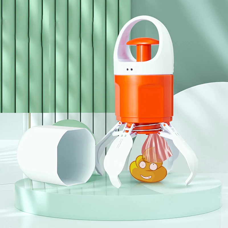 Pet-toilet-Pet-Pooper-Scooper-Dogs-Shit-Clip-Long-Handle-Jaw-Poop-Scoop ...