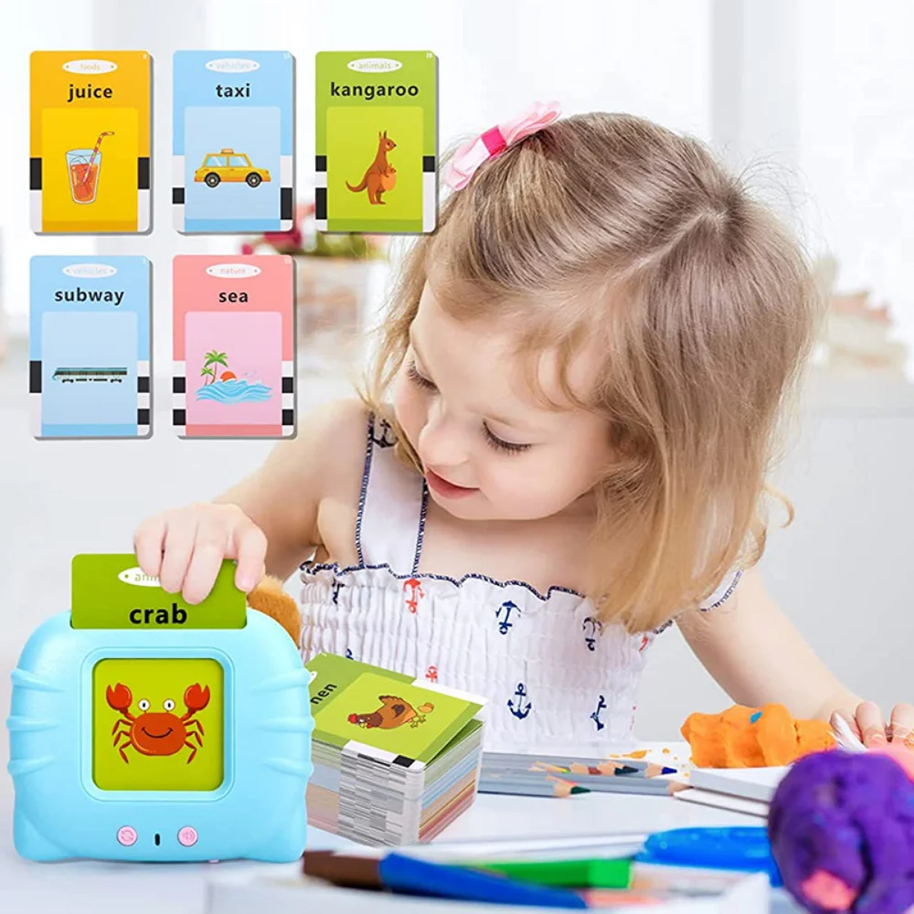 Child Early Intelligent Education Audio Card Toys Toddler Audio Books ...
