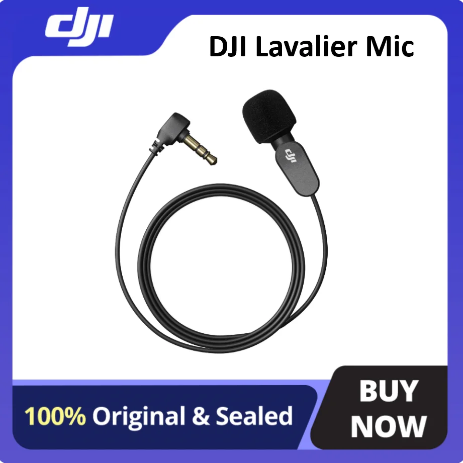 DJI Lavalier Mic High-quality Recording Compact and Easily Concealable ...