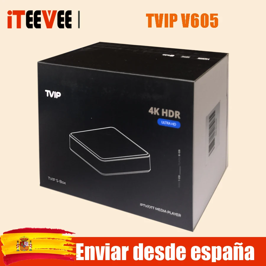 5pcs Tvip 605 Set Top Box 4k Dual Frequency Wifi 4k/2.4g 5g Ultra - Set ...