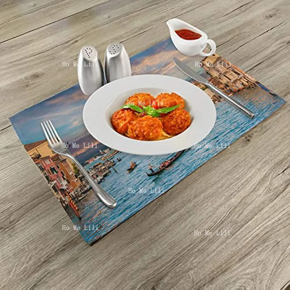 Venice-Place-Mats-In-The-Evening-Italian-City-Image-Print-Dining-Room ...