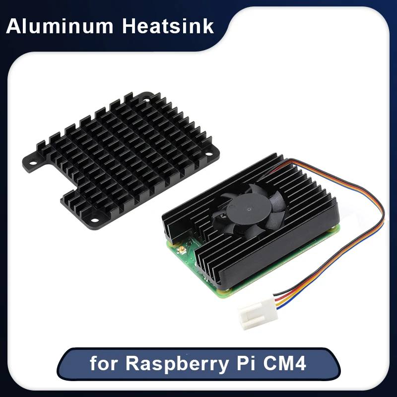 Raspberry Pi Computer Module 4 Aluminum Heatsink Antenna Dedicated ...