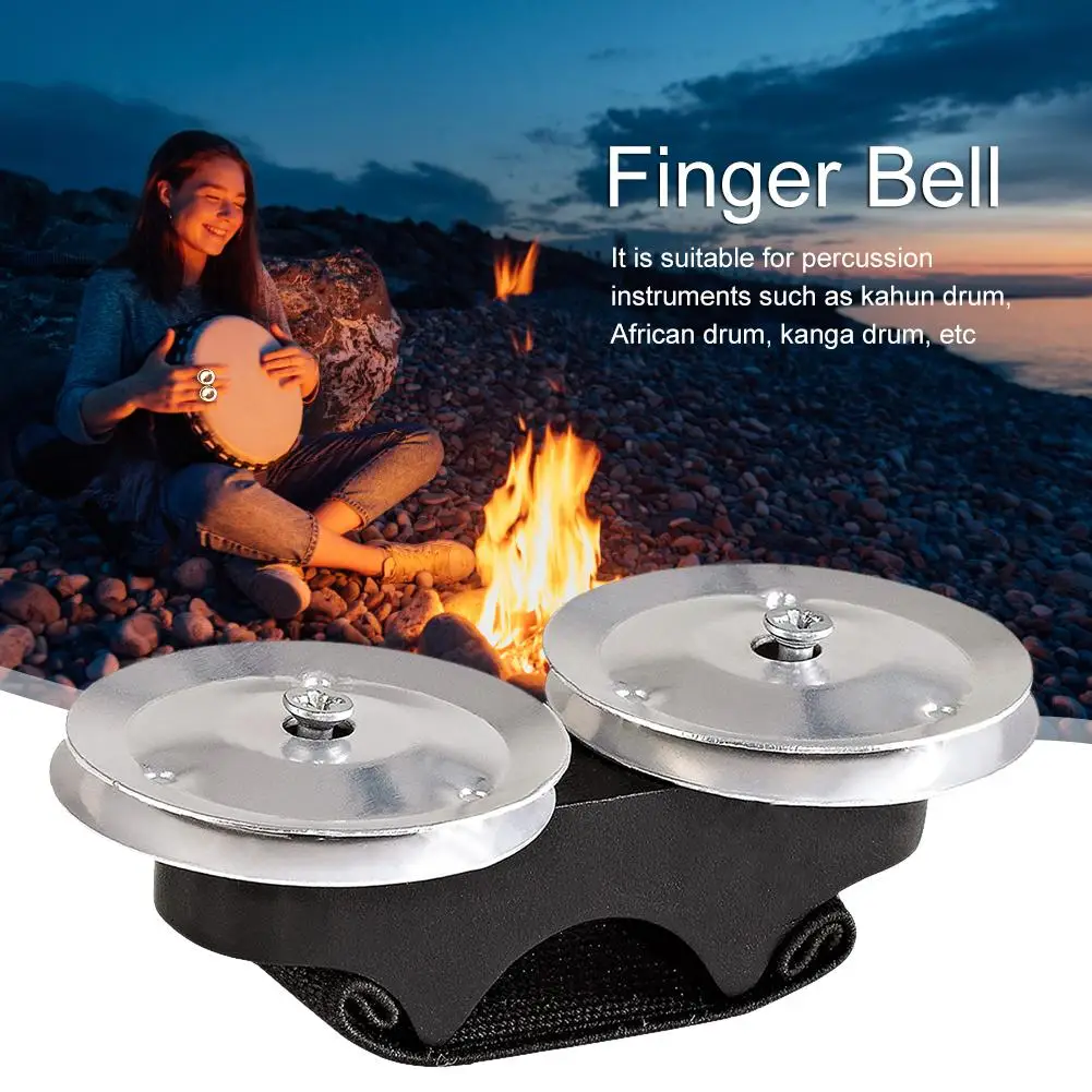 Percussão Criativa: Finger Bell, Metal Hand Bell e Shakers para Conga e ...