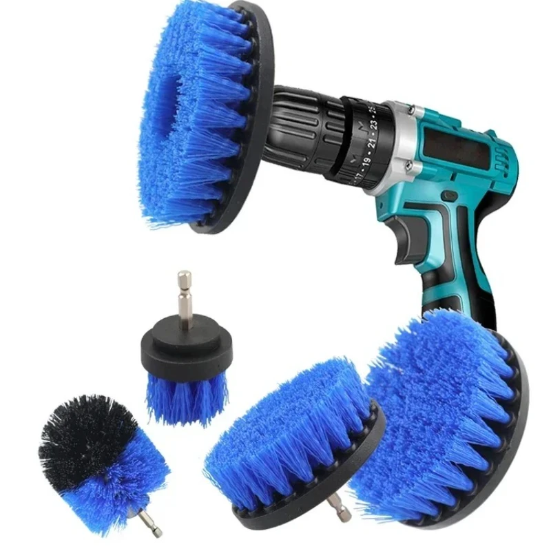 Soft Drill Brush Attachment 4inch For Cleaning Carpet & Leather And ...