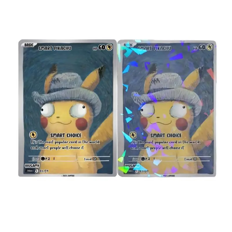 Pok-mon-Pikachu-Flash-Card-DIY-Anime-Cartoon-Game-Characters-Cole-o ...