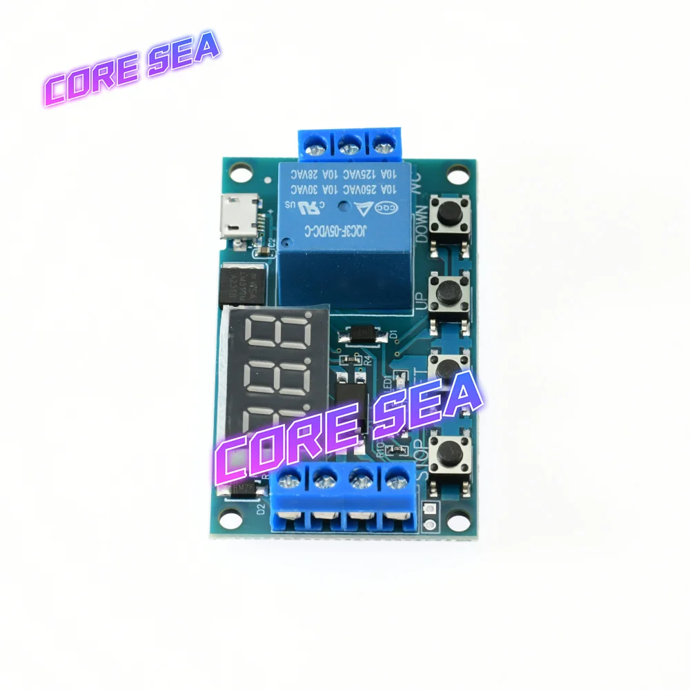 1-relay-module-cycle-triggering-delay-power-off-timing-circuit-YYC-2S ...