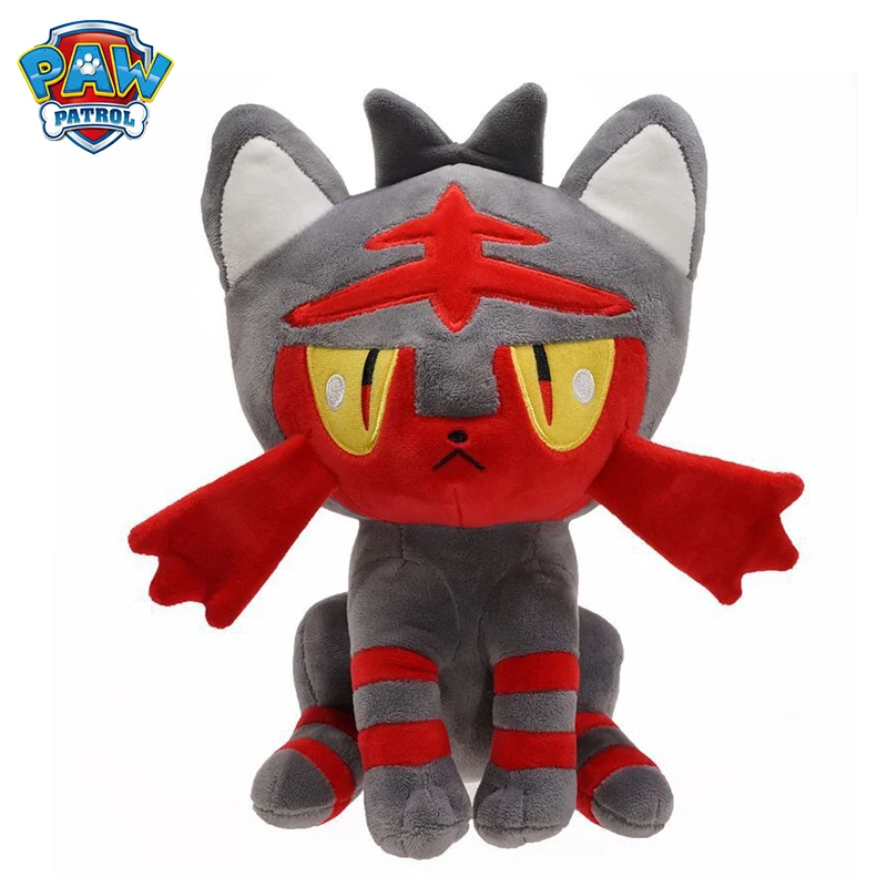 30cm-High-Quality-Pokemon-Litten-Plush-Doll-Anime-Figure-Toys-Stuffed ...