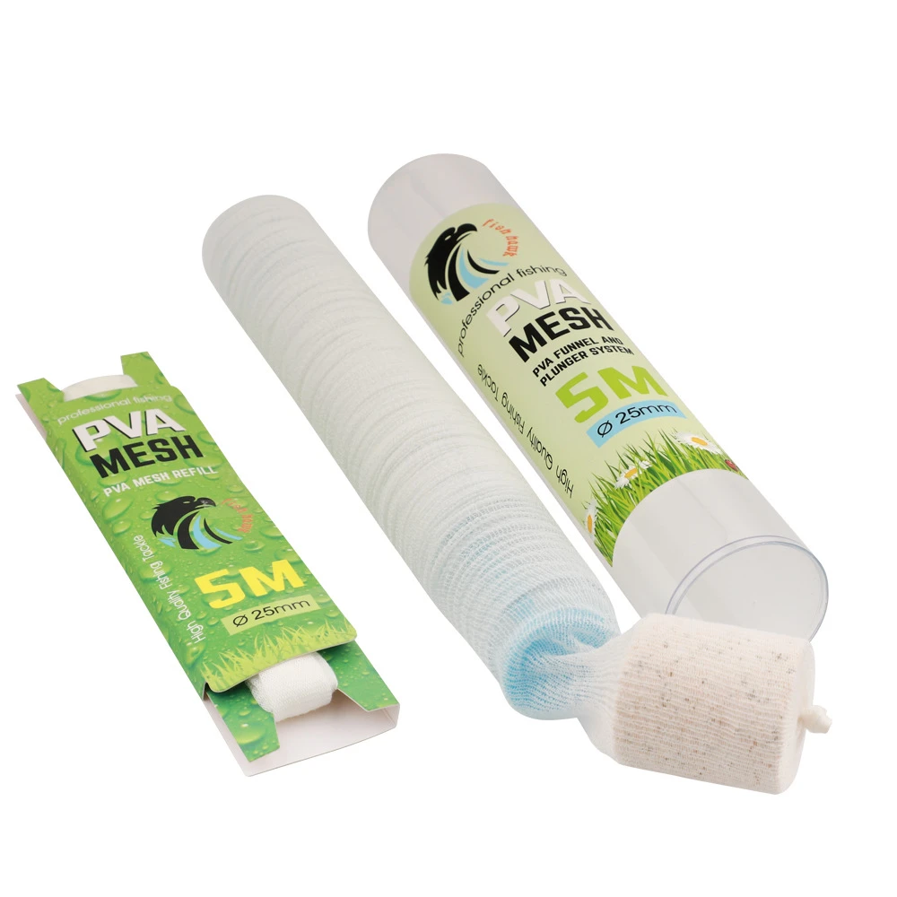 Pva Mesh Soluble 5m 25mm Carp Fishing Pva Mesh Net Narrow Fishing ...