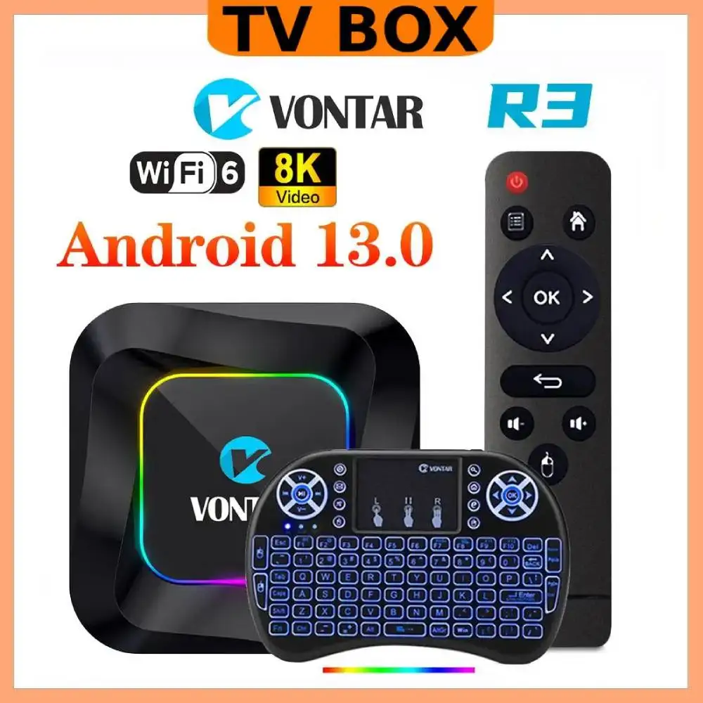 VONTAR-R3-Android-13-0-Smart-TV-Box-Rockchip-RK3528-Max-4GB-128GB ...