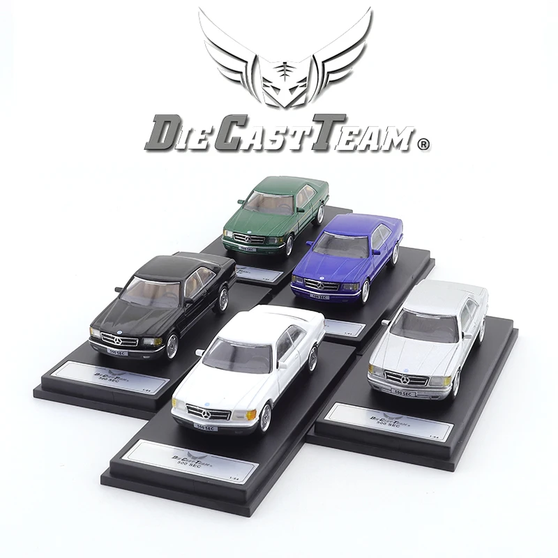 DCT-1-64-Mercedes-Benz-500SEC-Diecast-Automotive-Model-Ornaments-Cas ...