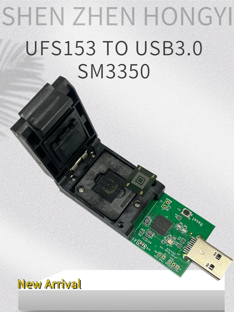 UFS153 to USB 3.0 어댑터, 0.5mm IC 핀 피치, 크기 11.5x13mm IC 커넥터| | - AliExpress