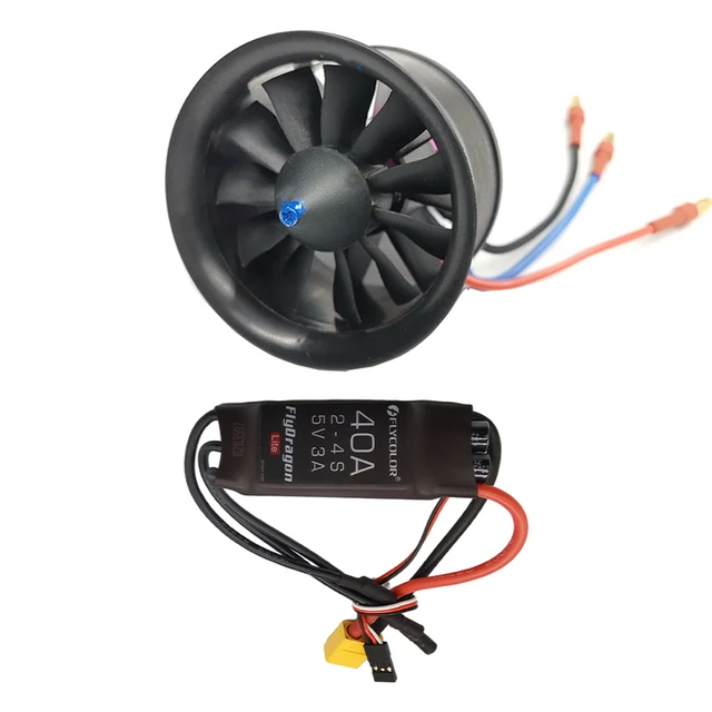 50mm EDF 4900KV 3S Maximum Thrust770g,Brushless Motor,, 45% OFF