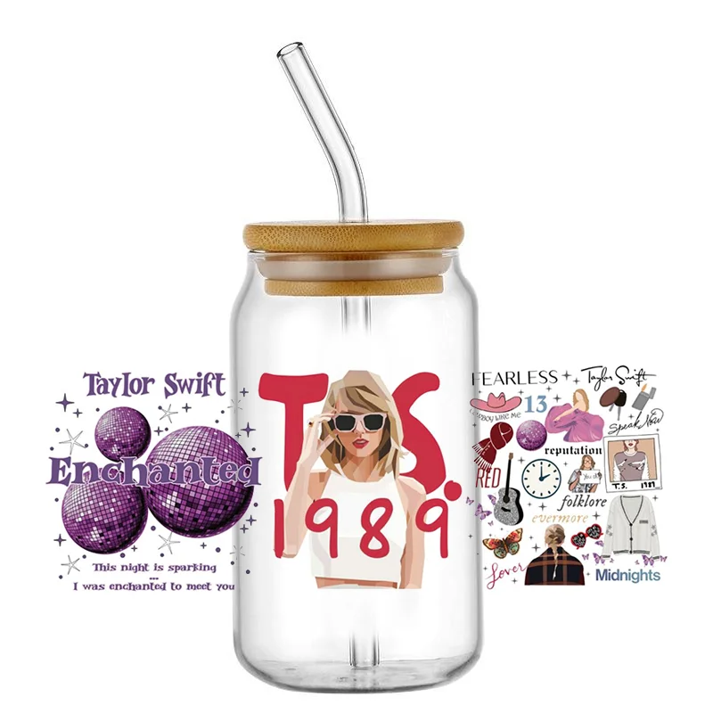Miniso-New-19pcs-Superstars-female-singers-UV-DTF-Sticker-For-Glass-Cup ...