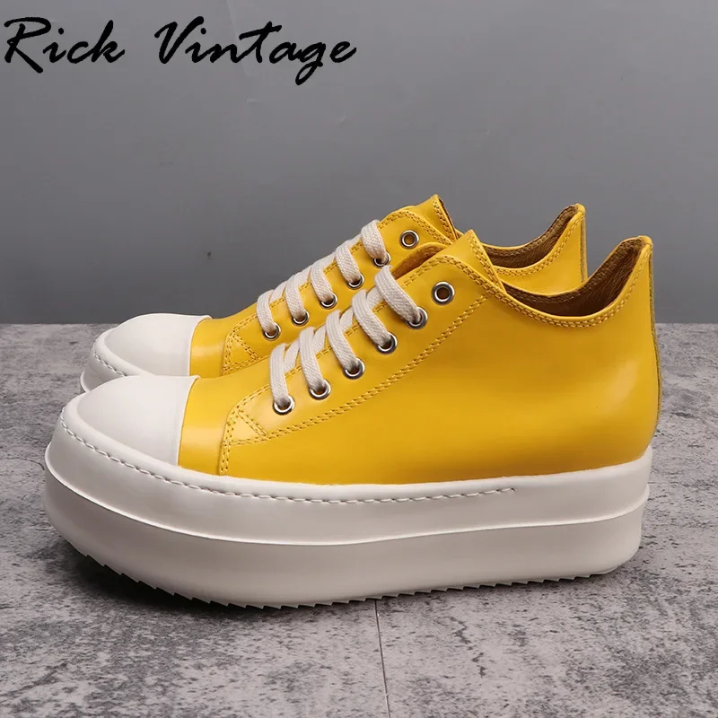 Women Platform Brand Casual Shoes Luxury Designer Sneakers for Men Real ...