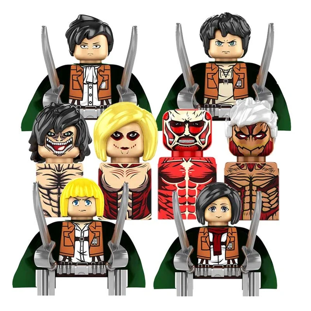 Lego Attack On Titan Mikasa