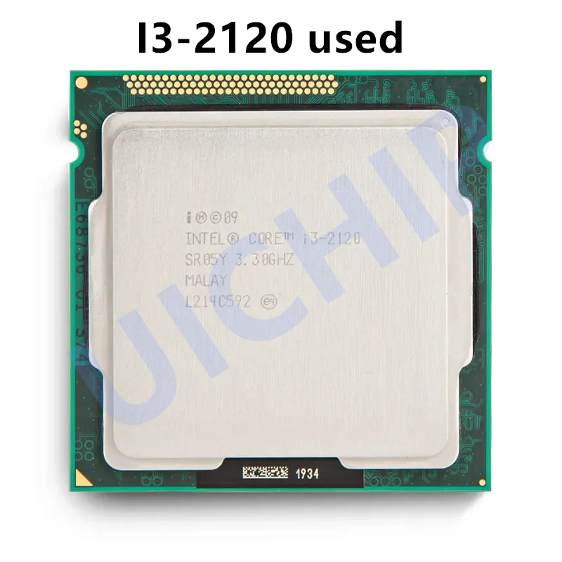 100% Original Intel Core I3 2120 3M Cache 3.3 GHz LGA 1155 TDP 65W desktop CPU scattered piece ...