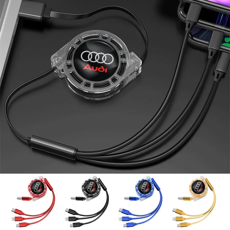 3-In-1-Micro-USB-Type-C-Charging-Cable-Multi-Charger-For-Audi-Quattro ...