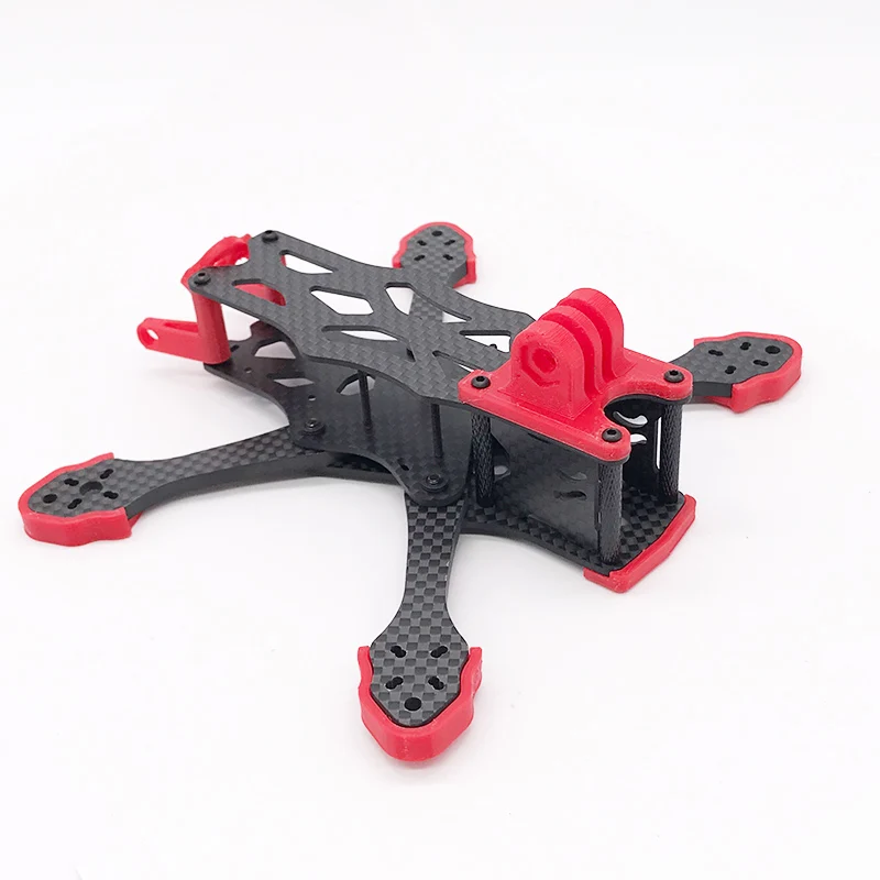 APEX 3 3inch 147mm Wheelbase Carbon Fiber Frame Kit with 3D TPU Printed ...