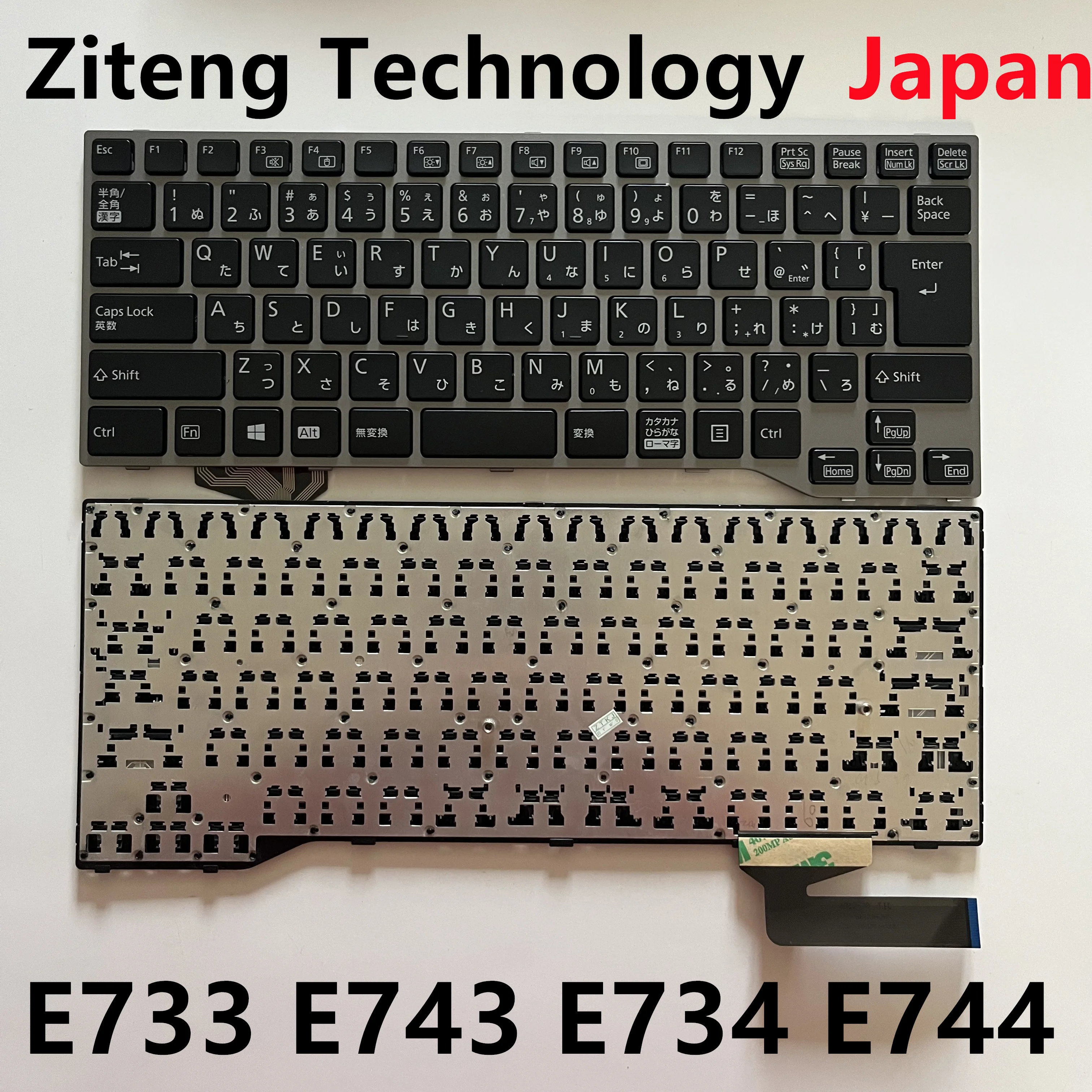 New-JA-FOR-Fujitsu-Lifebook-E733-E734-E743-E744-keyboard-Without ...
