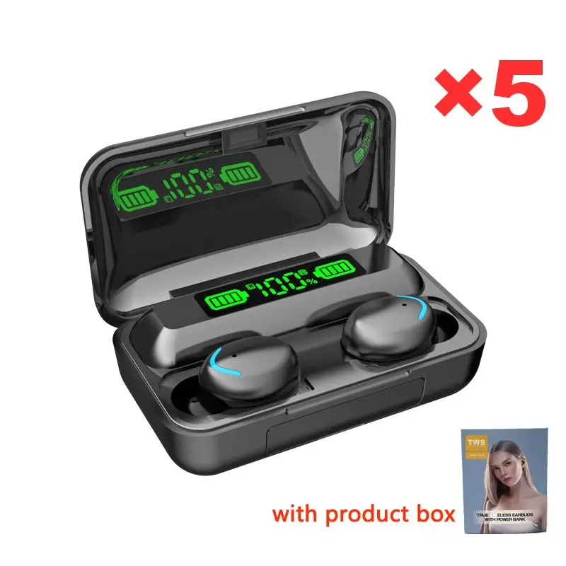 Resell-F9-Earbuds-Bluetooth-com-microfone-fone-de-ouvido-sem-fio-TWS ...