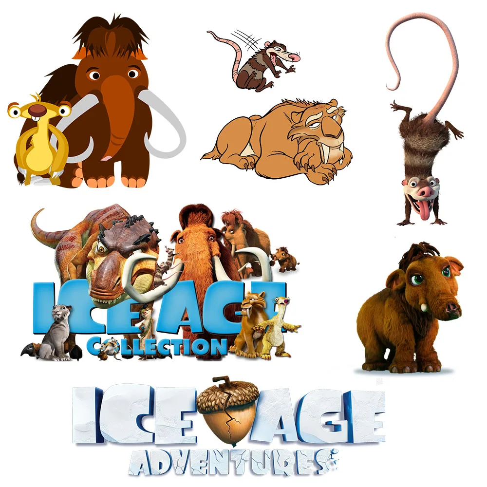 Disney-Ice-Age-Patch-Heat-Transfer-Stickers-of-Cloth-Parches-Bordados ...