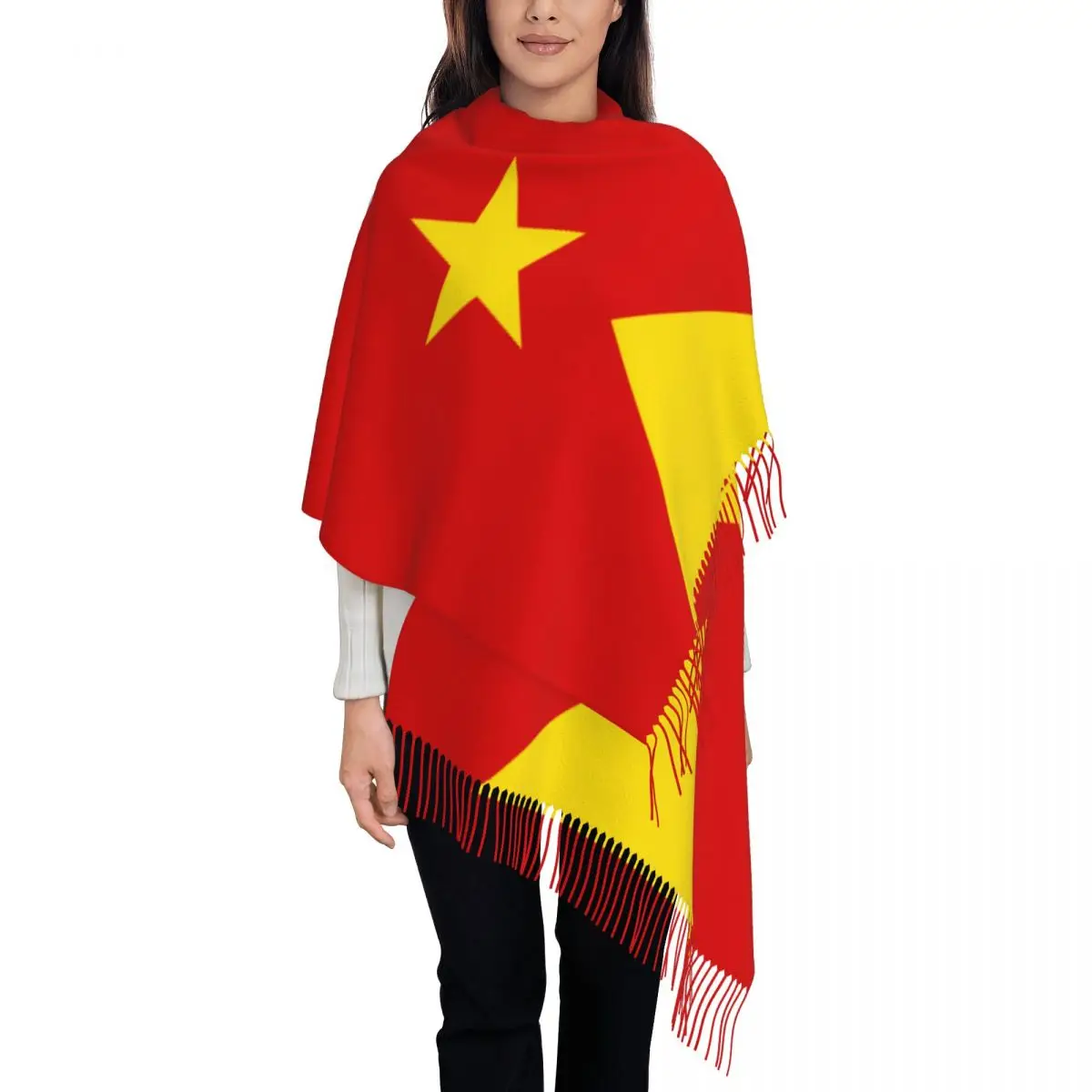 Tigray-Flag-Ethiopian-Scarf-for-Womens-Winter-Warm-Pashmina-Shawls-and ...